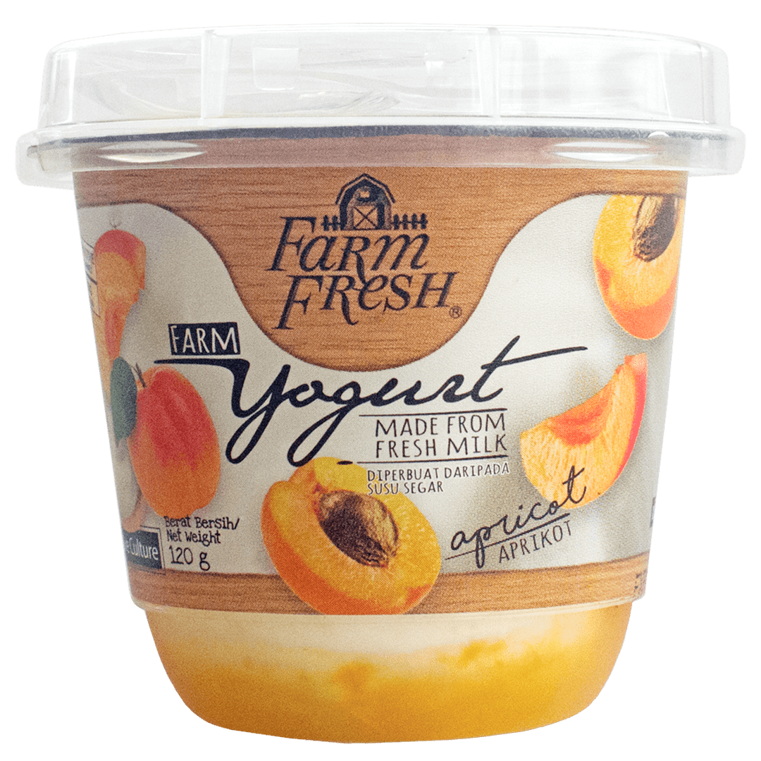 Apricot Farm Yogurt - Farm Fresh Malaysia