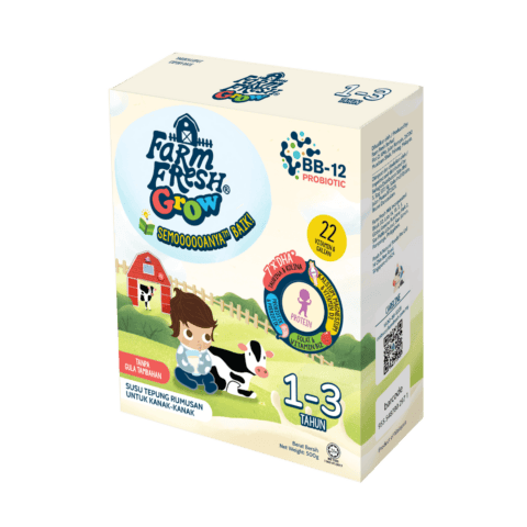 Farm Fresh Grow Milk Powder (1-3) - Farm Fresh Malaysia