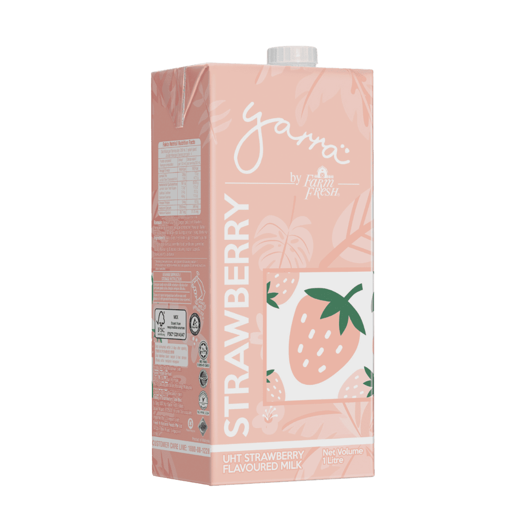 Yarra by Farm Fresh UHT Strawberry Milk - Farm Fresh Malaysia