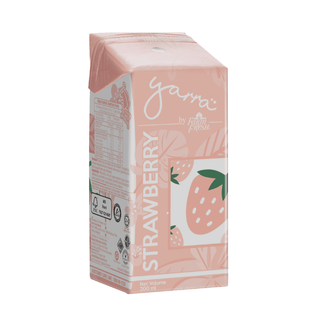 Yarra by Farm Fresh UHT Strawberry Milk - Farm Fresh Malaysia