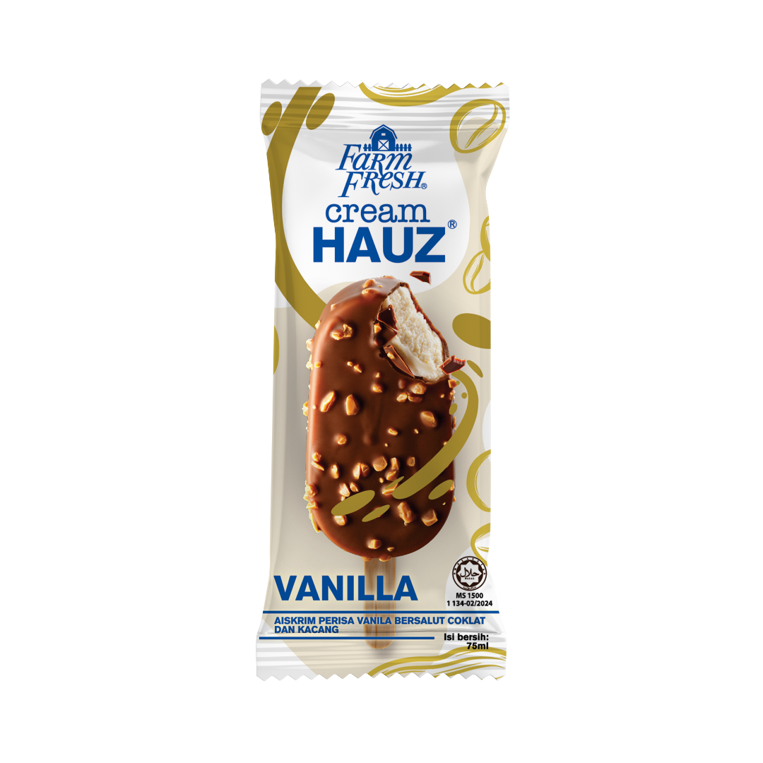 Cream Hauz Vanilla Ice Cream - Farm Fresh Malaysia