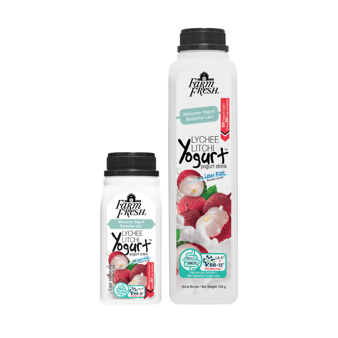 Yogurt Drink - Lychee - Farm Fresh Malaysia