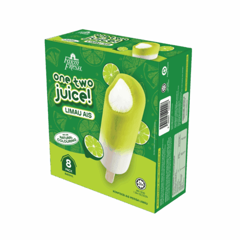 One Two Juice Limau Ais - Farm Fresh Malaysia